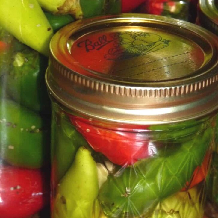 Pa's Pickled Peppers Recipe - Sweet T Makes Three