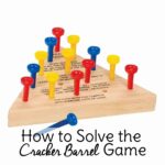 Cracker Barrel Peg Game Solution: Beat this Triangle Peg Game!