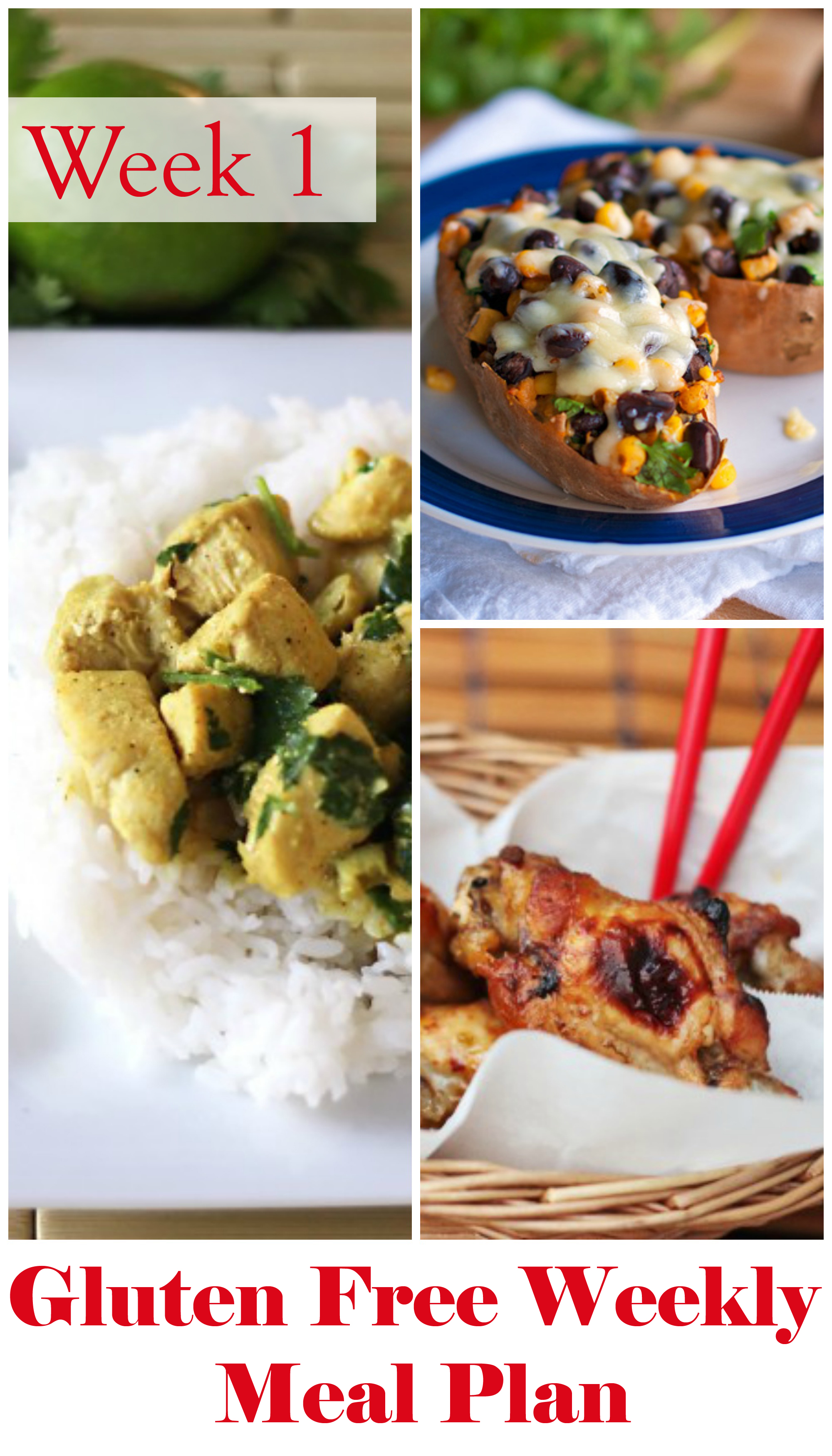 Gluten Free Meal Plan Week 1 Sweet T Makes Three Gluten Free Meal Plan Week 1 Sweet T Makes Three