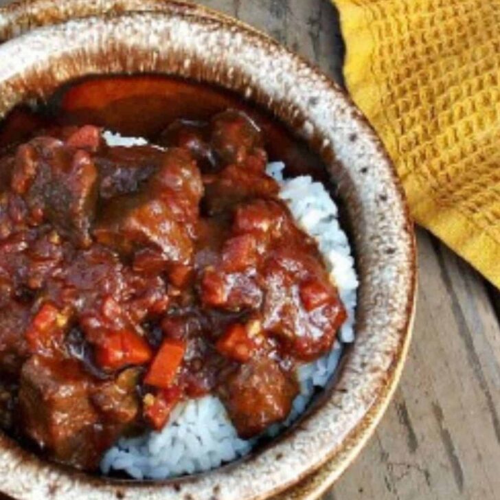 Braised Beef Tips - Sweet T Makes Three