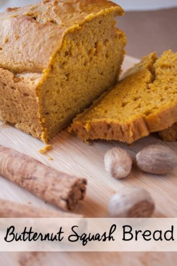 Butternut Squash Bread Recipe - Sweet T Makes Three