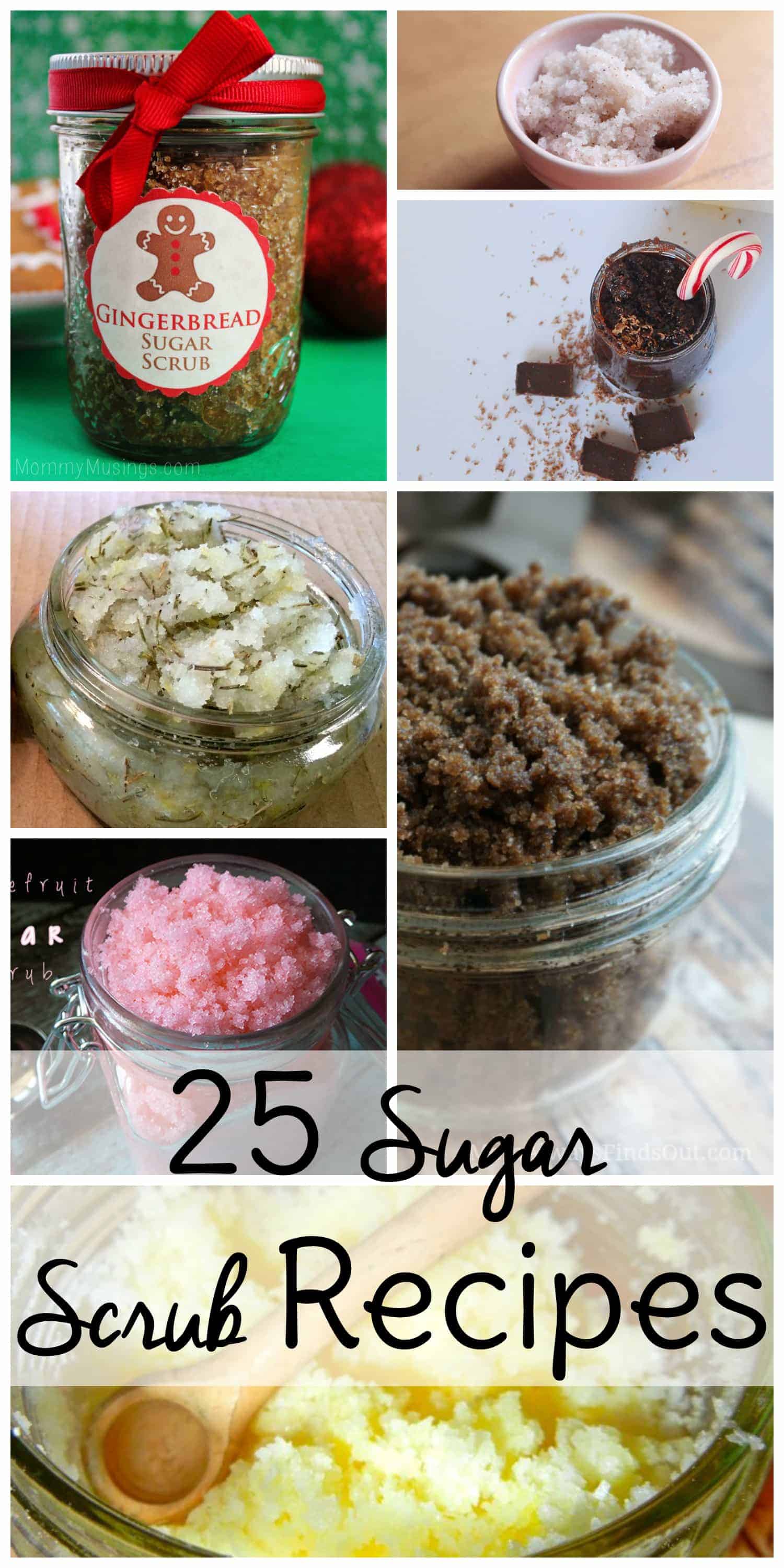 How to Make Sugar Scrub: 25 Different Recipes! - Sweet T Makes Three