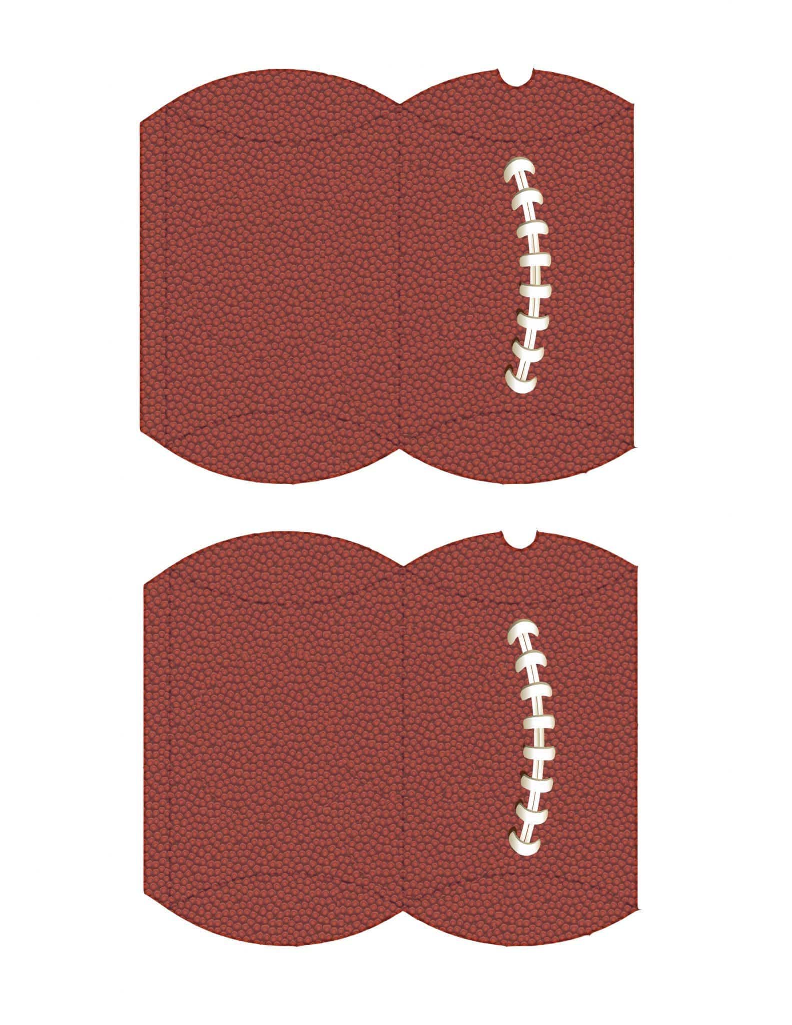 Free Printable Football Party Favors! - Sweet T Makes Three