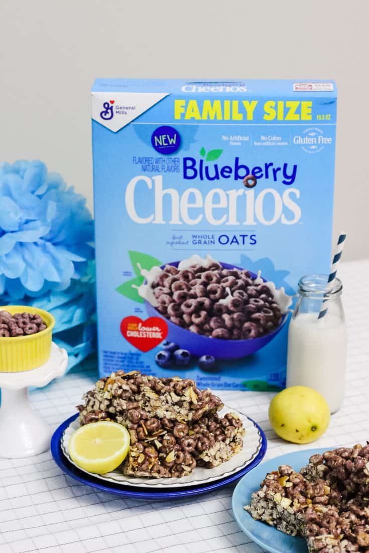 Lemon Blueberry Breakfast Bars - Sweet T Makes Three