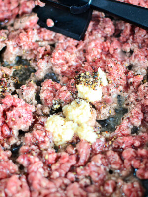 Ground Beef and Rice Skillet - Sweet T Makes Three