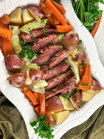 Instant Pot Corned Beef and Cabbage - Sweet T Makes Three